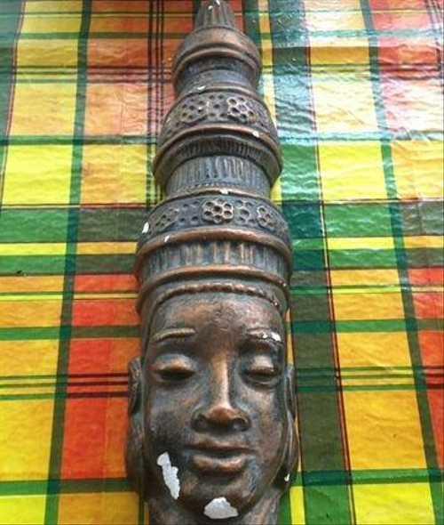 Будда настенная скульптура из гипса