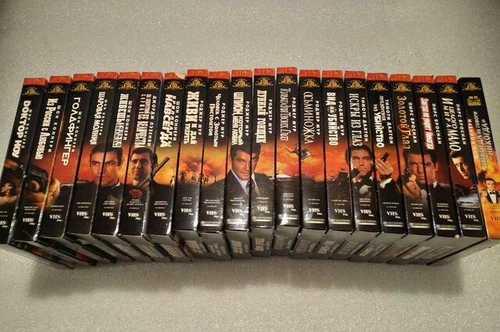 Коллекция VHS о Джеймсе Бонде (агент 007) - Лазер