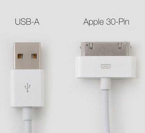 Кабель USB для iPhone и iPad- 30pin 1м Hoco X23
