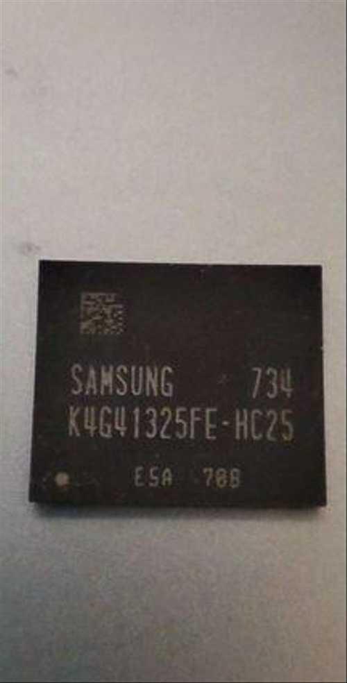 Видеопамять Samsung K4G41325FE-HC25 gddr5 512Mb