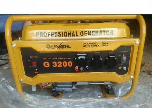 Бензиновый генератор lavada G3200