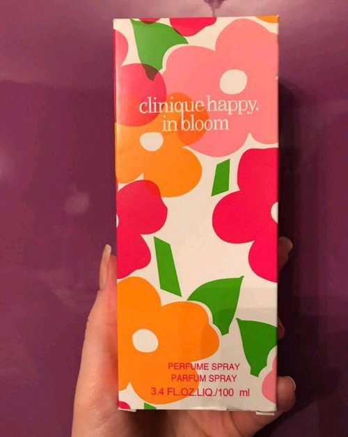 Туалетная вода Clinique happy in bloom 100ml