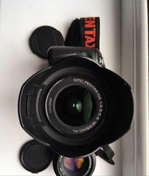 Зеркальный фотоаппарат Pentax K100d