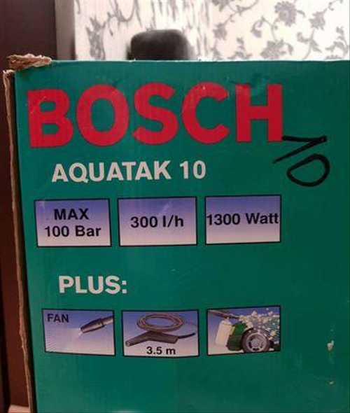 Bosch aquatak 10 мойка
