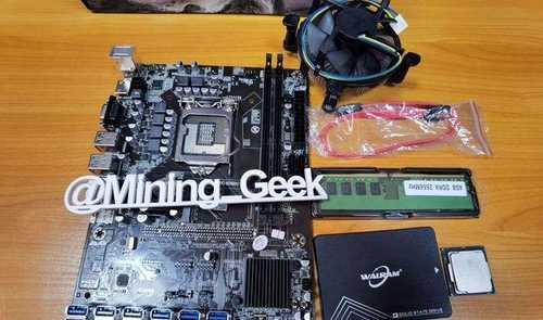 Связка, комплект B250C, g3900, ssd 120gb, оз