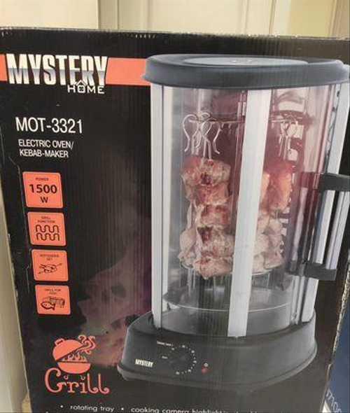 Электрошашлычница Mystery MOT-3321