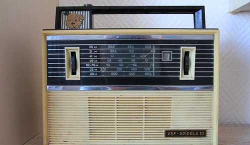 Радиоприемник VEF-Spidola 10. Радио СССР