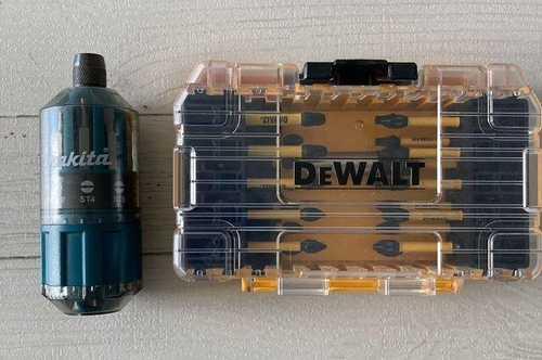 Наборы бит Dewalt 31пр. и Makita 19пр