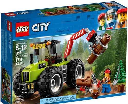 Lego City 60181 Лесной трактор