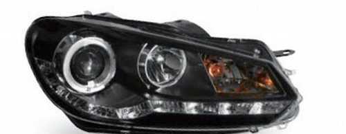 Фары Volkswagen Golf 6 передние Devil Eyes