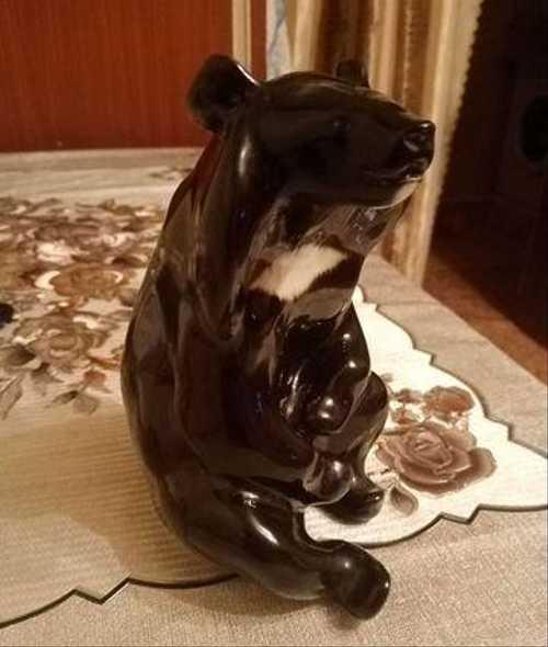 Медведь. Фарфоровые статуэтки СССР лфз