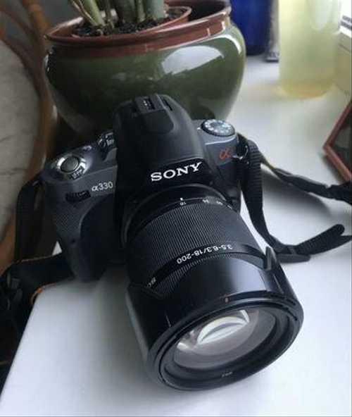 Фотоаппарат Sony Alpha dslr-A330 Kit