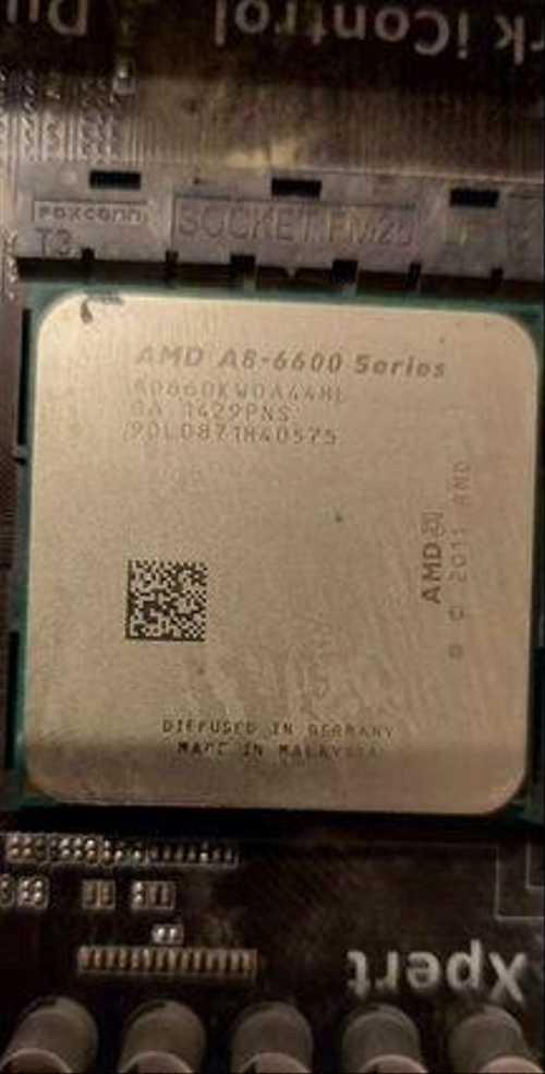 Процессор AMD A8-6600K + asus A55BM-K и озу 2GB