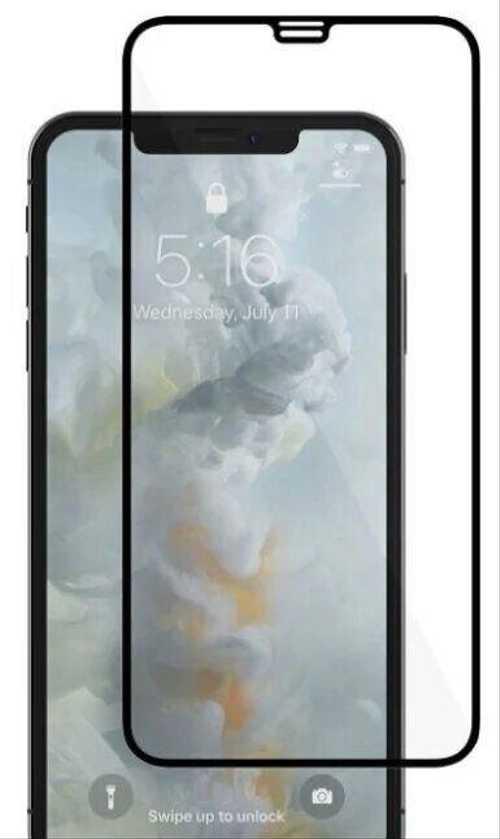 Защитное стекло 5D/6D Premium iPhone X/XS/11 Pro