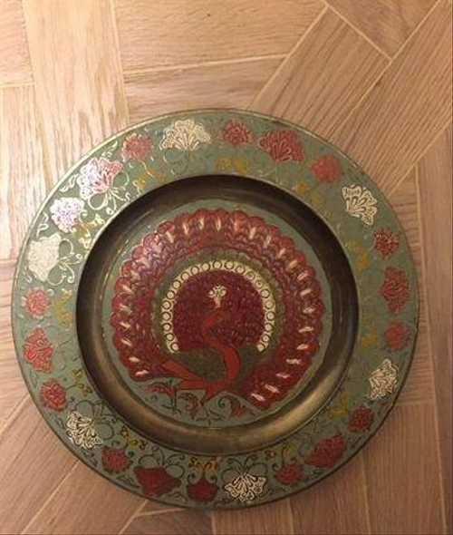 Тарелка сувенирная из Египта и Индии