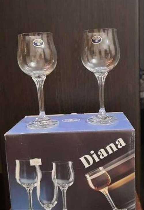Новые бокалы Bohemia Diana