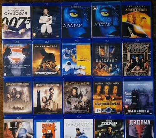 Blu-ray / blu ray диски лицензия