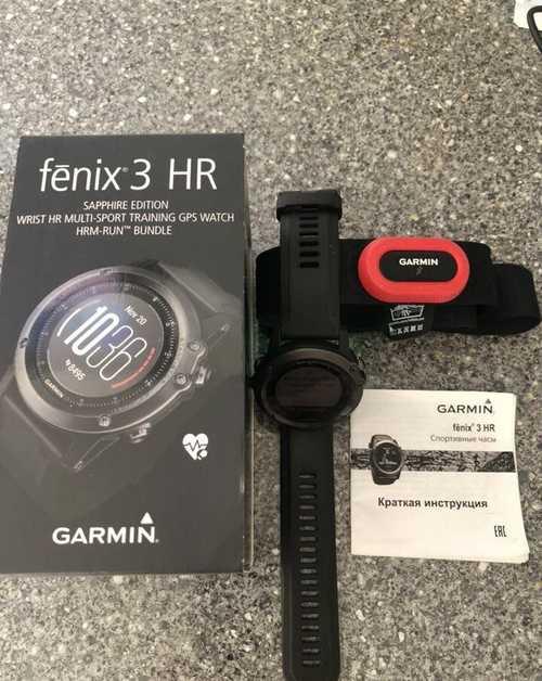 Часы garmin 3 HR