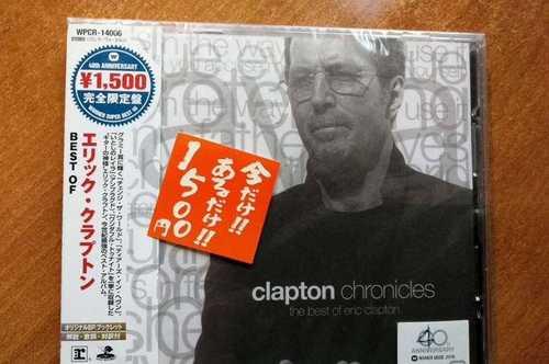 Eric clapton - The Best Of japan OBI запечатан