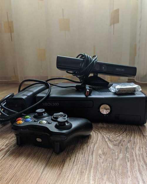 Xbox 360 S Black + 13 игр