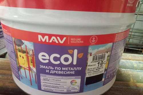 Краска по металлу и древесине Mav ecol