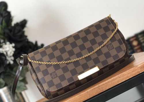 Сумка louis vuitton damier ebene favorite LUX