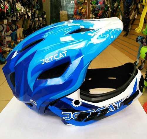Шлем Jet Cat FullFace Raptor Special Edition Blue