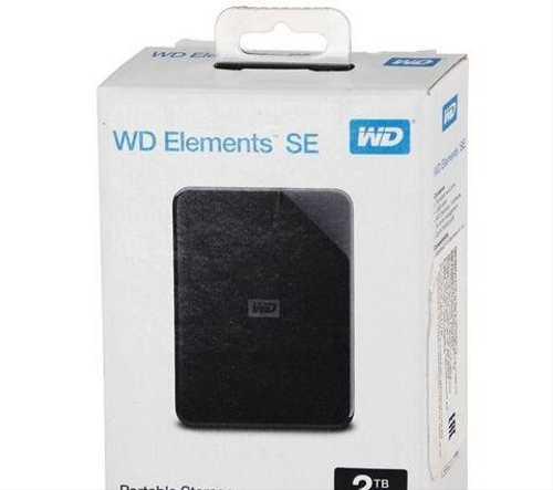 Внешний диск WD 2TB Elements SE новый