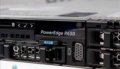 Сервер dell R630 H730 8*sff(2xE5-2630v4,192GB)