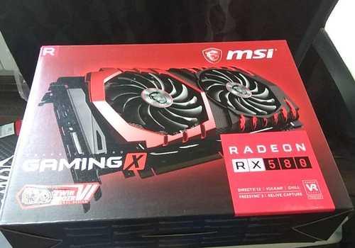 Видеокарта MSI RX580 gaming X 4GB