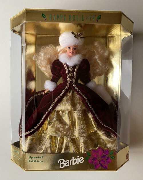 Barbie 1996 Happy Holidays новая в коробке