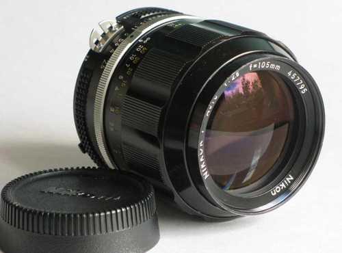Объектив Nikon Ai Nikkor-P Auto 105mm f/2,5