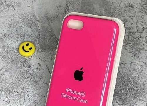 iPhone Se 2020 / 8 / 7 Чехол Розовый Hot Pink