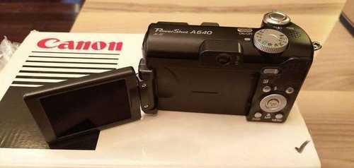 Фотоаппарат Canon powershot A640 м боксом
