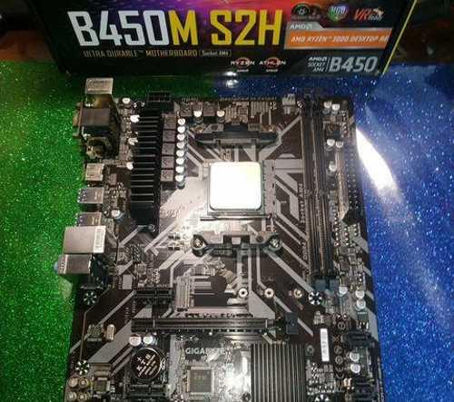 Сборка. Ryzen 5 2600 + B450M S2H + DDR4 16 Gb. AM4