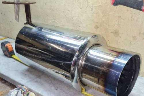 Прямоточный глушитель Sport Muffler выхлоп