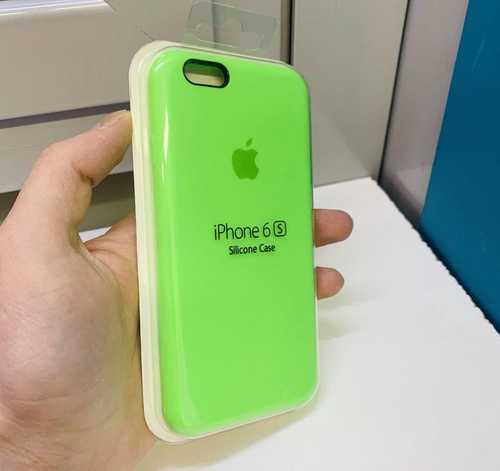 Чехол силиконовый Silicone case iPhone 6/6s 16