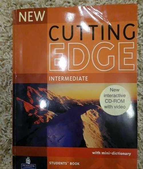 New cutting intermediate. Cutting Edge Intermediate. Учебник Gold. Avito New Cutting Edge Intermediate Sekai.