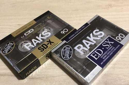 Аудиокассеты raks SD-X 90,raks ED-SX 90