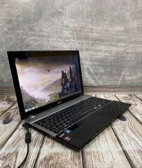 Игровой ноутбук Acer / AMD A6 / 7670m