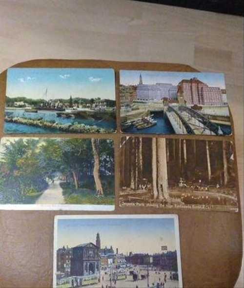 Старинные открытки городов мира