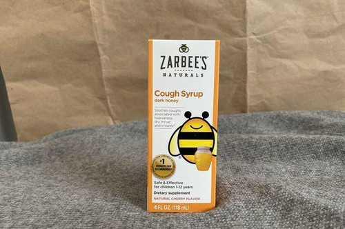 Детский сироп от кашля Zarbees с iherb новый