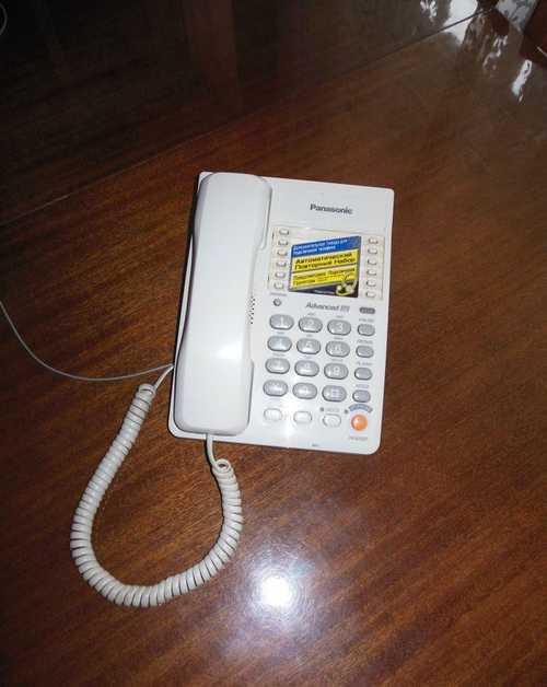 Телефон Panasonic модель № KX-TS 2363 RUW