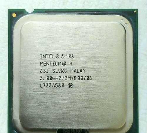 Процессор Intel Pentium 4 6313.00GHZ/2M/800/06