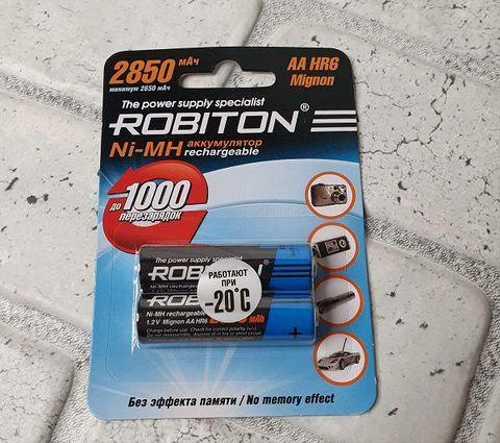 Аккумулятор Ni-MH AA/R6 (2850mAh ) (Robiton)