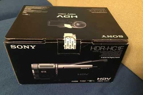 Абсолютно новая видеокамера sony HDR-HC1E