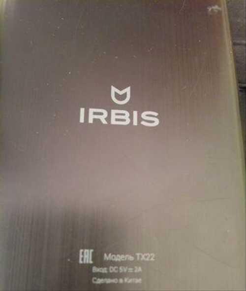 Планшет Irbis TX22