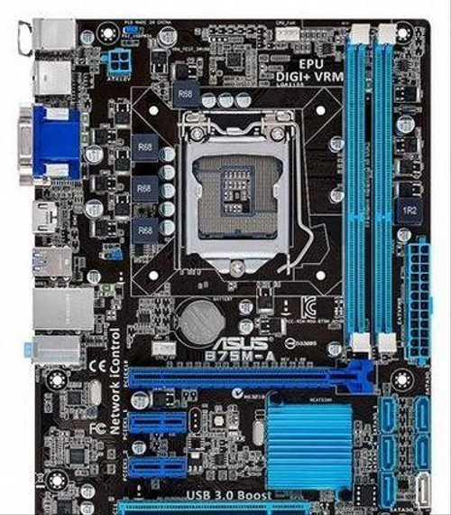 Asus B75M-A LGA1155 B75 microatx 2DDR3