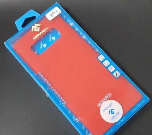 Силиконовый чехол для Samsung Note 8 красный