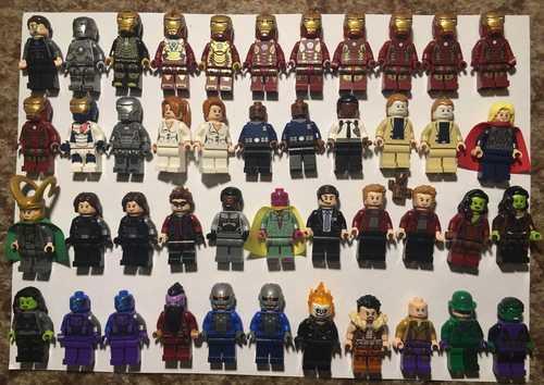 Lego super heroes minifigures